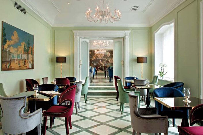 Hotel Lobby Naples Italy - Tuscany Tours